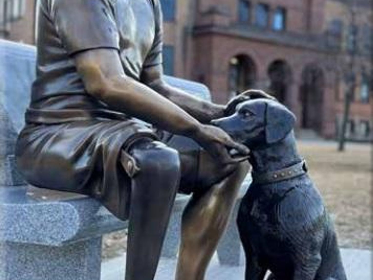 Statue Memorializing Veterans living with PTSD placed at Marshall ...